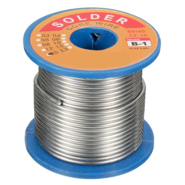 2mm 500g fils à souder soudure fer colophane noyau 60/40 plomb flux d ...