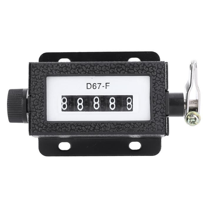 VBESTLIFE Compteur Manuel Compteur Mécanique à 5 Chiffre 0-99999 Bouton ... VBESTLIFE Compteur Manuel Compteur Mécanique à 5 Chiffre 0-99999 Bouton ...