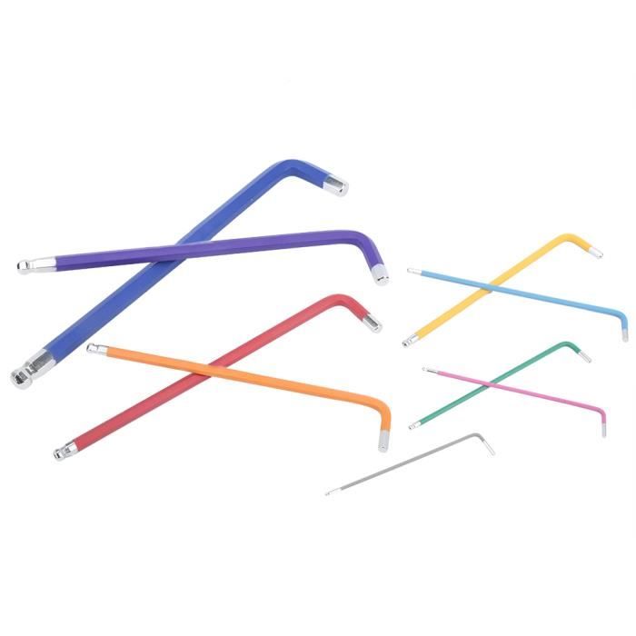 VGEBY clé hexagonale plate Type allongé Jeu de clés hexagonales à ...