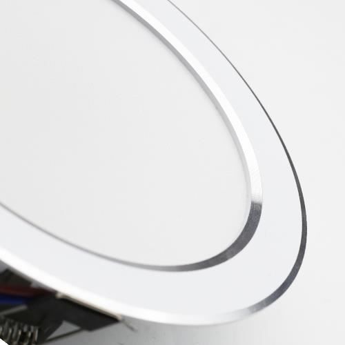 Downlight,Silver Shell-9W-Cold White--AC220V 240V LED étanche Downlight ...