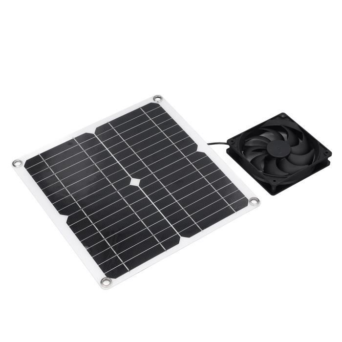 Zerone Solar Panel Fan Kit, High Conversion Efficiency Solar Powered ...
