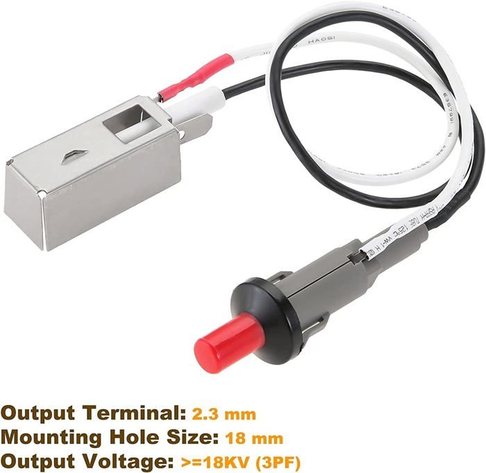 Allume-feu piézo de rechange pour barbecue Weber modèle 7510 Spirit E ...