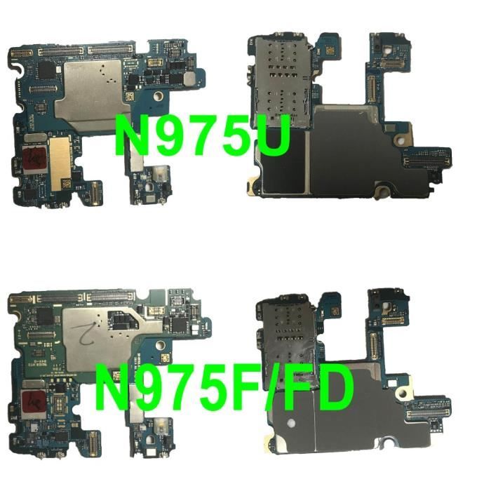 N970U 256G-1Sim - Original Débloqué Carte Mère Pour Samsung Galaxy NOTE ...