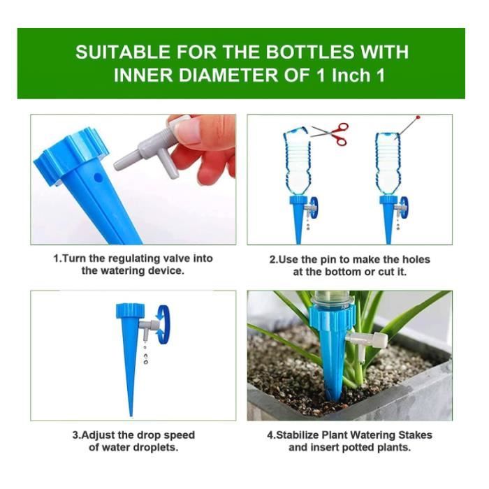 Kit d'irrigation goutte à goutte pour plantes - Arroseur automatique ...