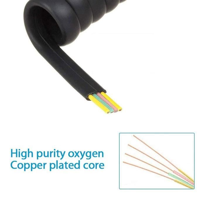 Cable Telephonique, Cable Telephone Fixe, Câble Pour Combiné De ...