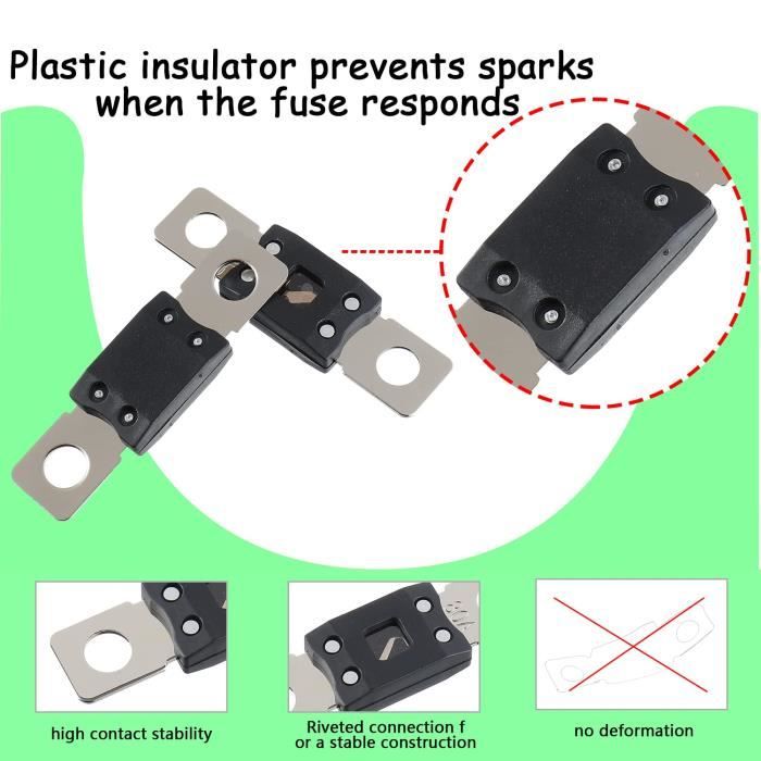 175A MEGA Fusible à courant élevé AMG Fusible 175 ampères Fusible à ...