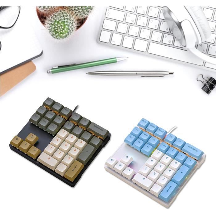 Pavé Numérique Filaire Clavier Numérique Usb 33 Touches Clavier ...