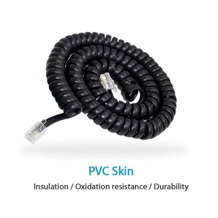 Cable Telephonique, Cable Telephone Fixe, Câble Pour Combiné De ...