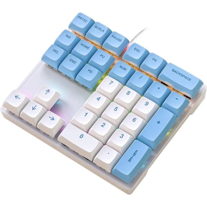 Pavé Numérique Filaire Clavier Numérique Usb 33 Touches Clavier ...