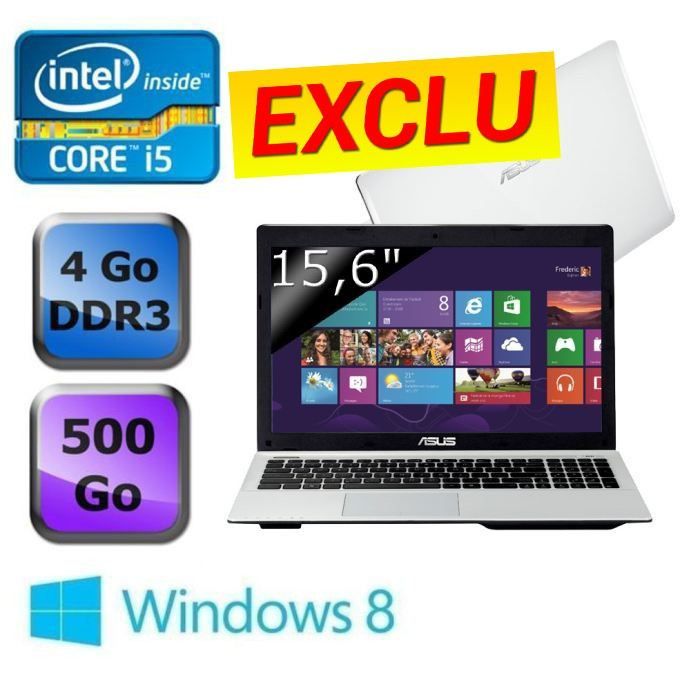 Asus R500A-SX296H Blanc - Cdiscount Informatique
