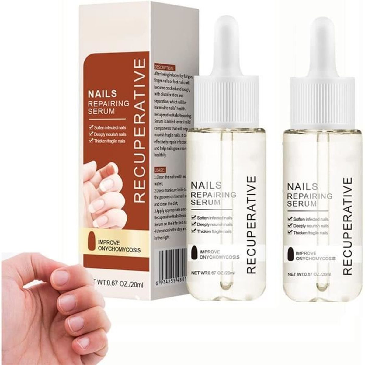 7 Days Nail Growth and Strengthening Serum, Nail Growth and Strength ...