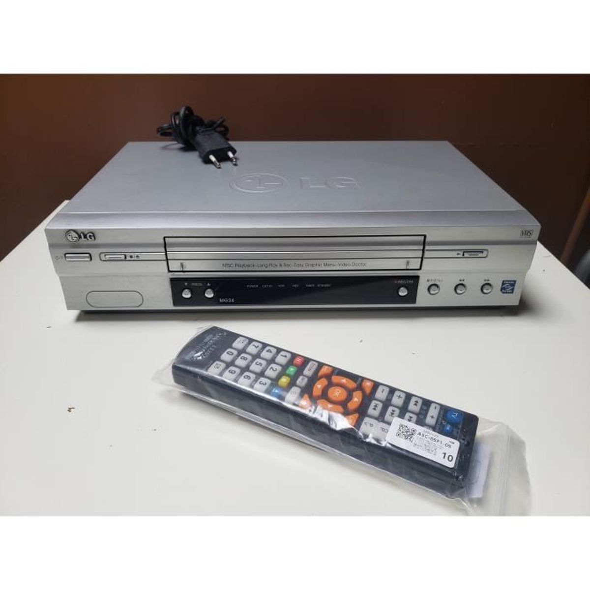 MAGNETOSCOPE LG MG24 LECTEUR ENREGISTREUR K7 CASSETTE VIDEO VHS VCR + TEL - Cdiscount TV Son Photo