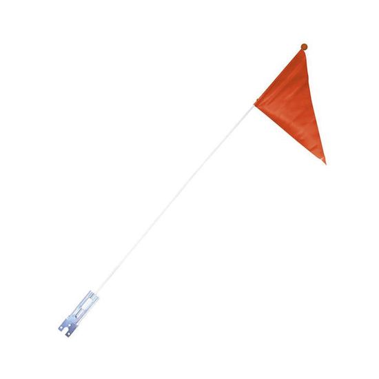 Drapeau pour vélo junior - Dresco - Orange - Plastique - Cdiscount Sport