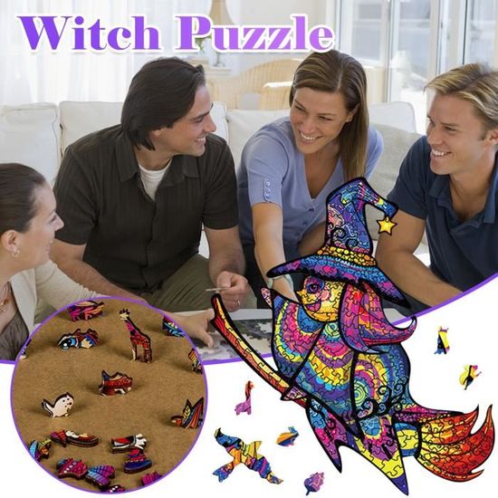 Puzzles en bois – Puzzle Artefact Forme Irrégulière Super Fun Inspiré ...