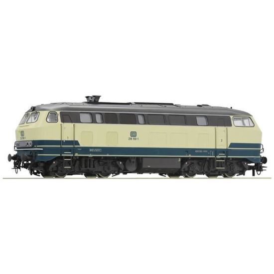 Locomotive diesel ROCO BR 218 - DB - Vert - Intérieur - Cdiscount Jeux ...