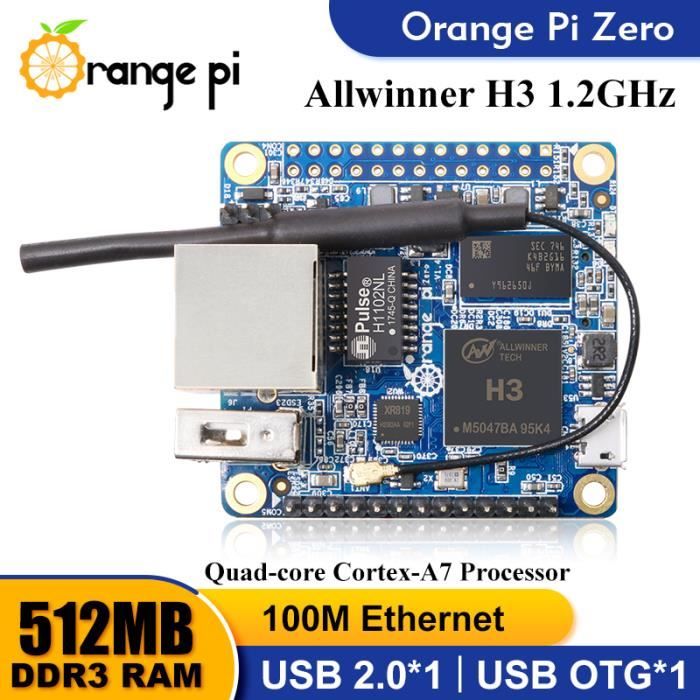 Orange Pi Zero 512mb Allwinner H3 Quad-core Single Board Computer Run Android 4.4 Ubuntu Debian ...