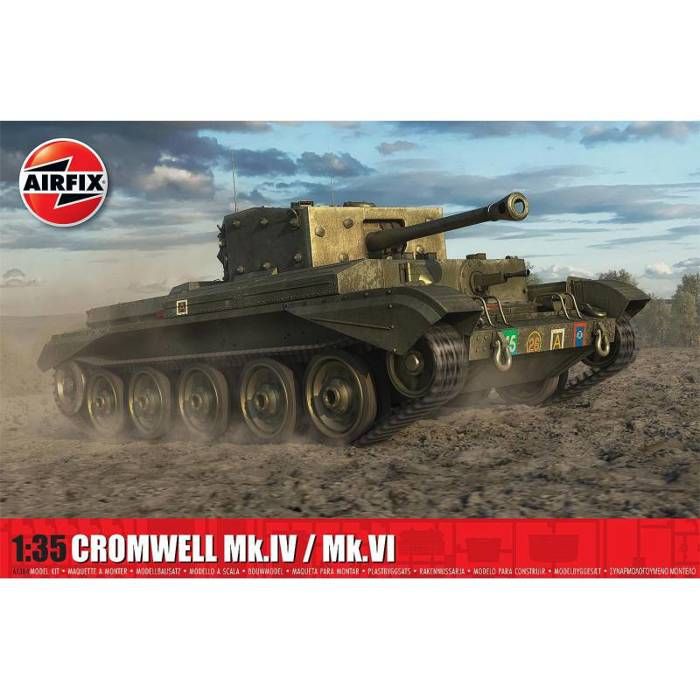 AIRFIX - Maquette Char Cromwell Mk.iv / Mk.vi |airfix|a1384| 1:35 Maquette Char Promo - Ref ...