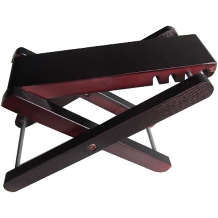 Repose Pied Guitare ZHAOHUI Pliable Bois Massif Repose Pieds 4 ...