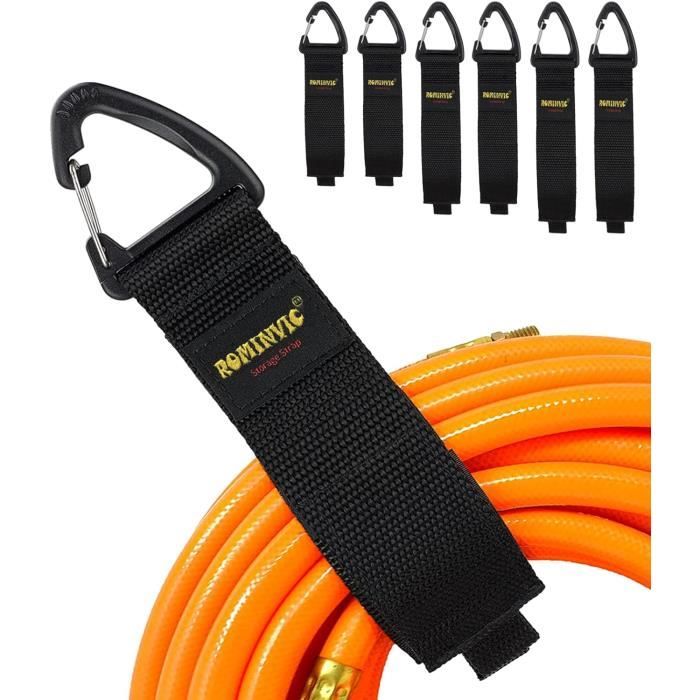 Sangle De Rangement Avec Attache Cable Scratch Et Crochets En Forme De ...