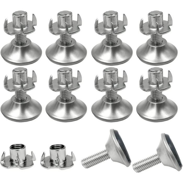 Pied Vérin Réglable pour Meuble 25 Pièces Pieds Vérin de Meuble ... Pied Vérin Réglable pour Meuble 25 Pièces Pieds Vérin de Meuble ...