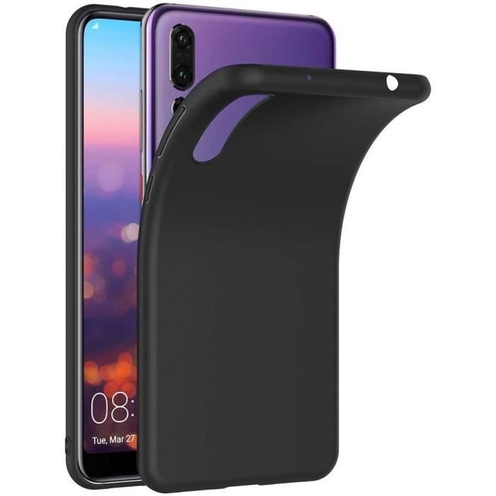 Coque Huawei P20 Pro noire s en silicone noir Huawei P20 Pro noire P20 Pro souple ultra fineM ...