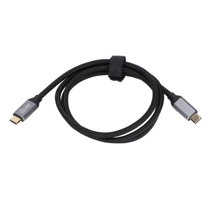 Cikonielf câble USB 3.1 Câble USB C 10Gbps Vitesse Rapide 100W ...
