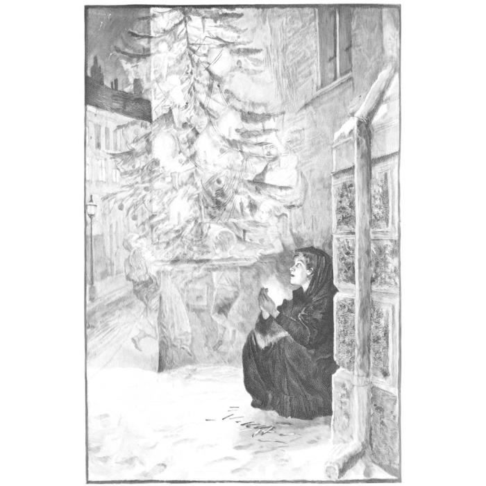 Poster Affiche La Petite Filles Aux Allumettes Les Contes d'Andersen ...