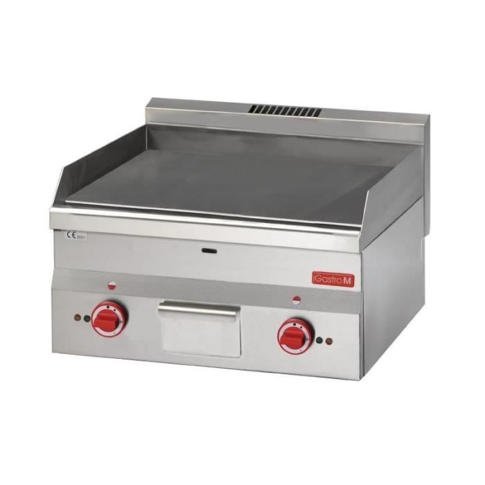 Fry-top electrique plaque lisse Gastro-M 60/60 FTE (400 V) - Cdiscount Electroménager