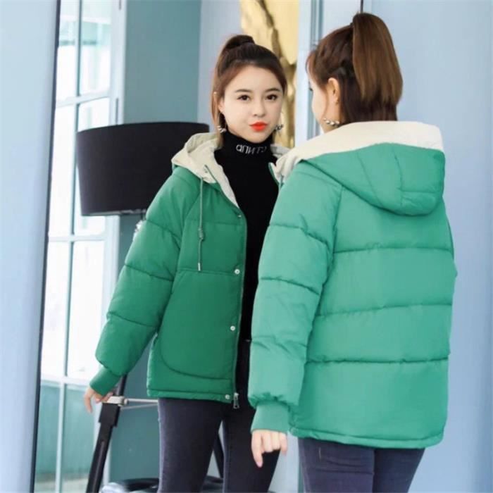 DOUDOUNE Femme - 2020 Nouvelle version coréenne Hiver épaississant ...