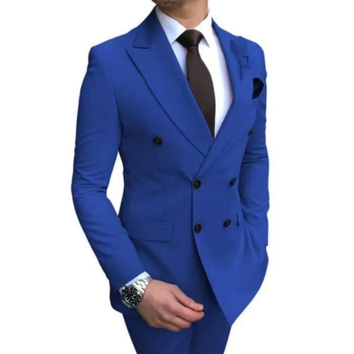 Costume Homme Costume Slim Fit de Marque de Luxe - Costume Grande ...