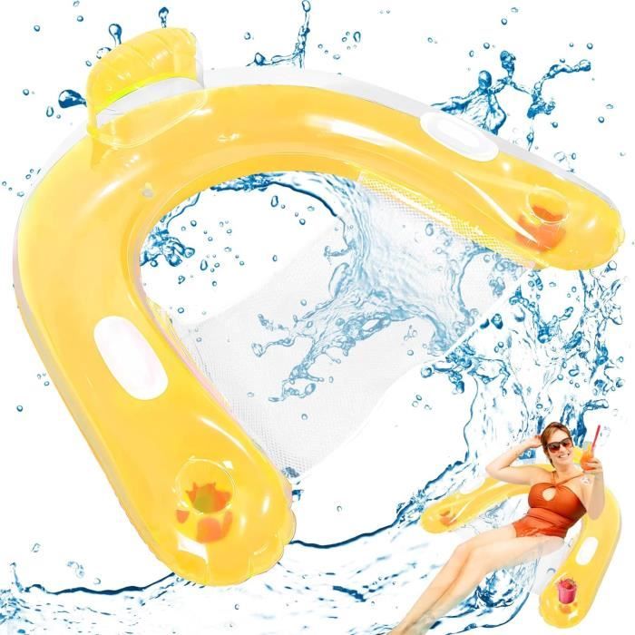 Hamac Gonflable Piscine, Flottantes Hamac, Gonflable Eau Hamac Portable ...