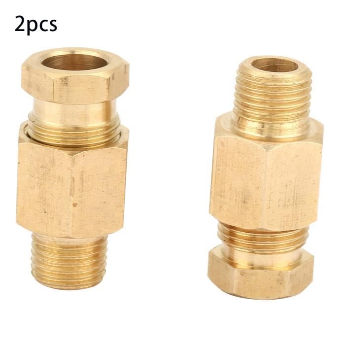 VBESTLIFE Raccord de tube de compression Carte PD de tube de virole de compression 2 pièces ...