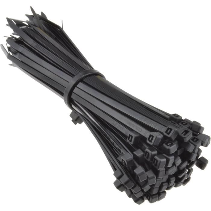 Noir câble Attaches Serre-câble - Collier de serrage 120 mm x 3,5 mm ...