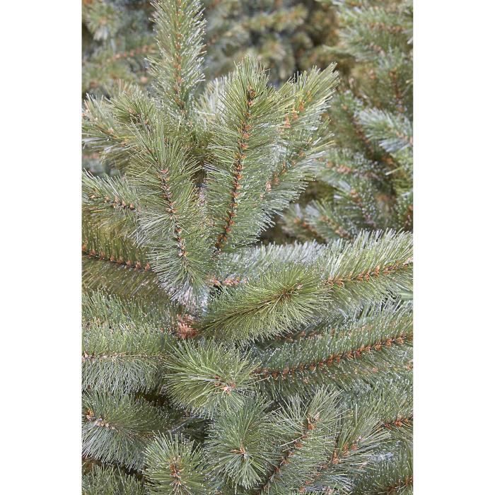 Sapin de Noël Artificiel Forest Frosted - H90 x Ø62 cm - Vert - Triumph ...
