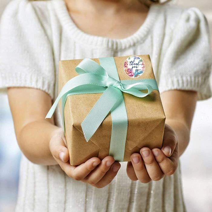 500 pcs Merci Autocollant,Thank You Sticker,Etiquette merci,Merci ...