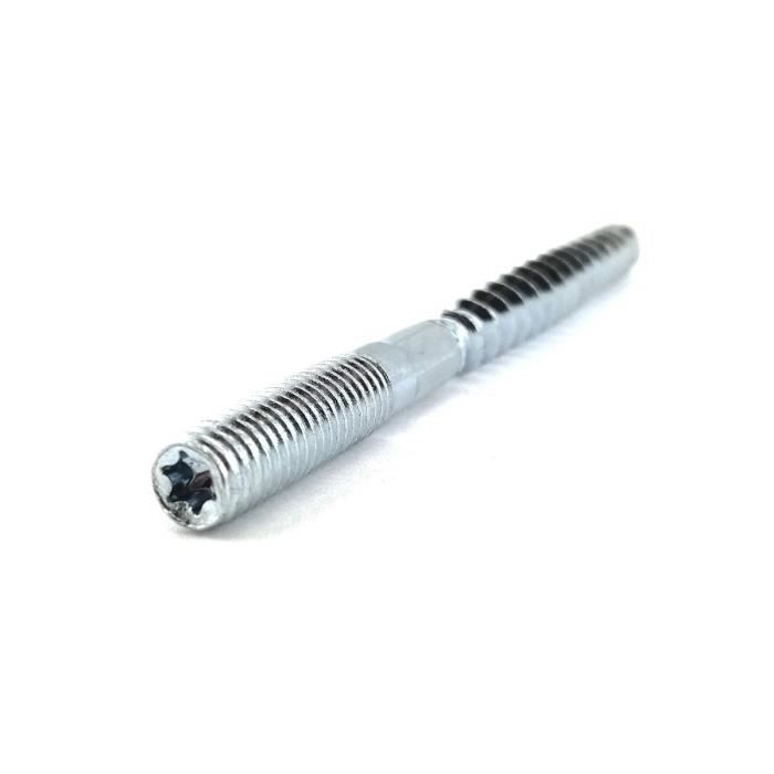 5 X Vis À Double Filetage Goujon Filetage Bois Et Métrique 10X100[n3884] - Cdiscount Bricolage