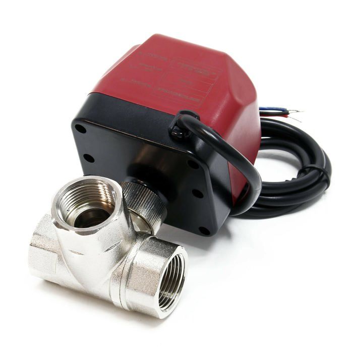 Vanne 3 voies motorisée motovanne électrovanne zone DN20 26.9 mm (3/4 ...