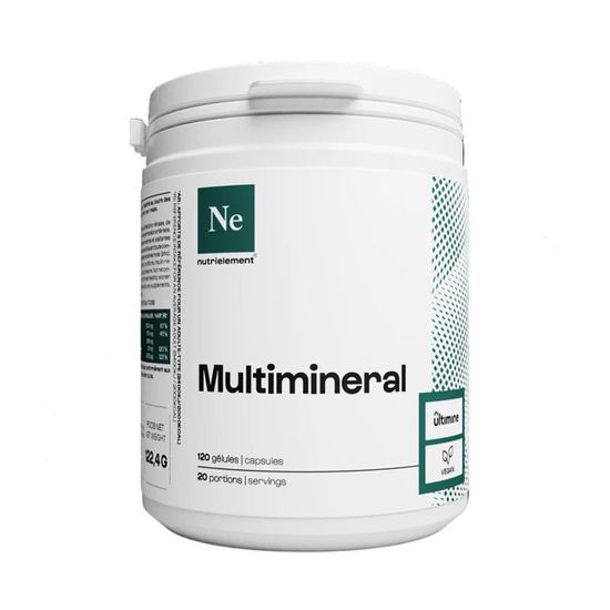 Multimineral (120 caps)| Multiminéraux|Nutrimuscle - Cdiscount Santé ...