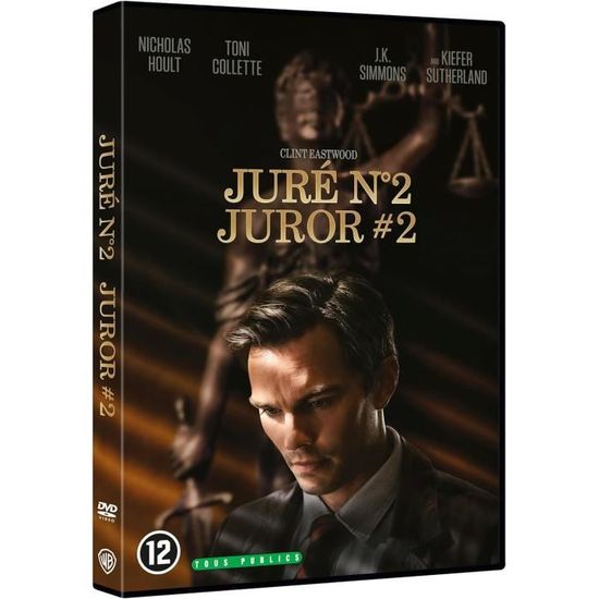 Juré N2 DVD - Film avec Nicholas Hoult,Toni Collette,Zoey Deutch,Kiefer ...