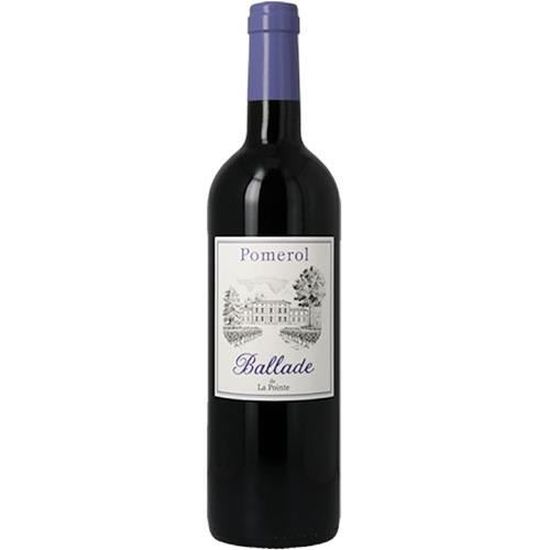 Château BALLADE DE LA POINTE - 2015 - POMEROL - 750 ml - La cave Cdiscount