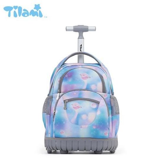 Trolley Bag Sac avec roulettes Portable sac Roulette Scolaire Bagages ...