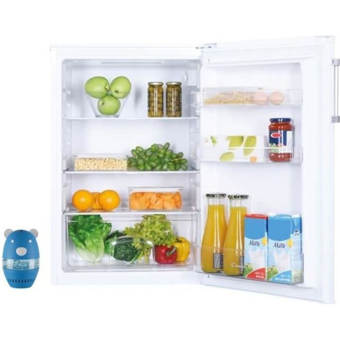 Réfrigérateur frigo simple porte blanc 125L Froid statique Clayette ...