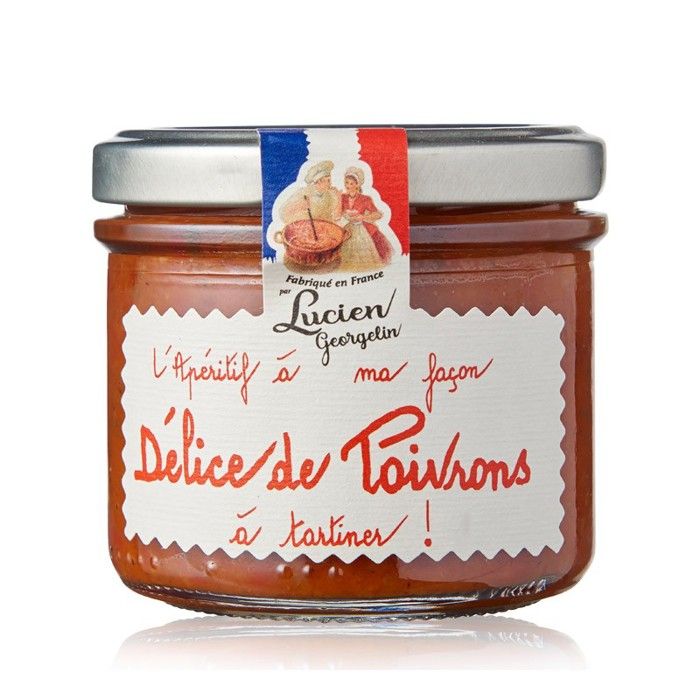 Délice de poivrons lucien Georgelin le bocal de 100g - Cdiscount Au ...