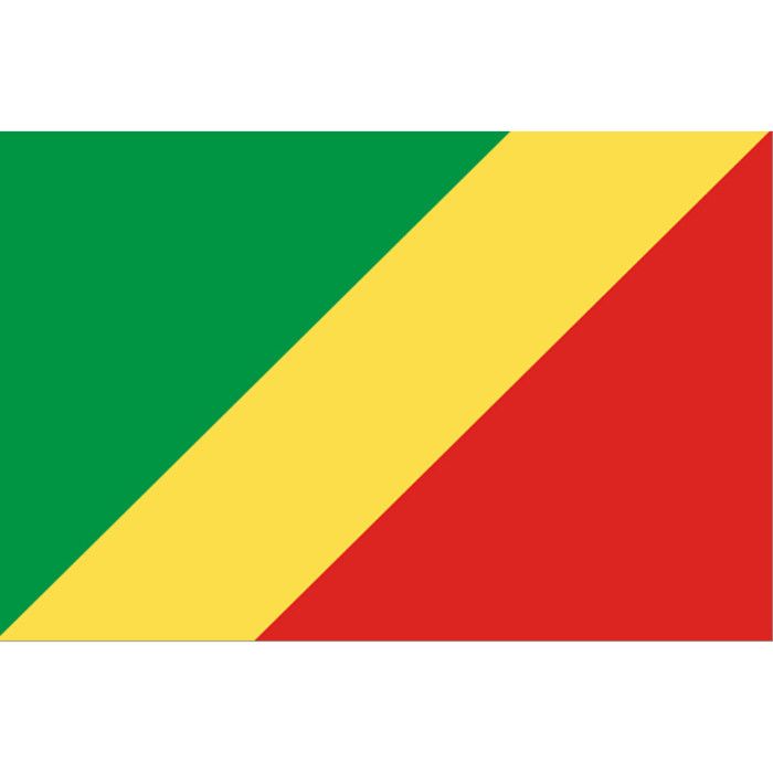 Drapeau République du Congo (15x10cm) - Sticker/autocollant - Cdiscount ...