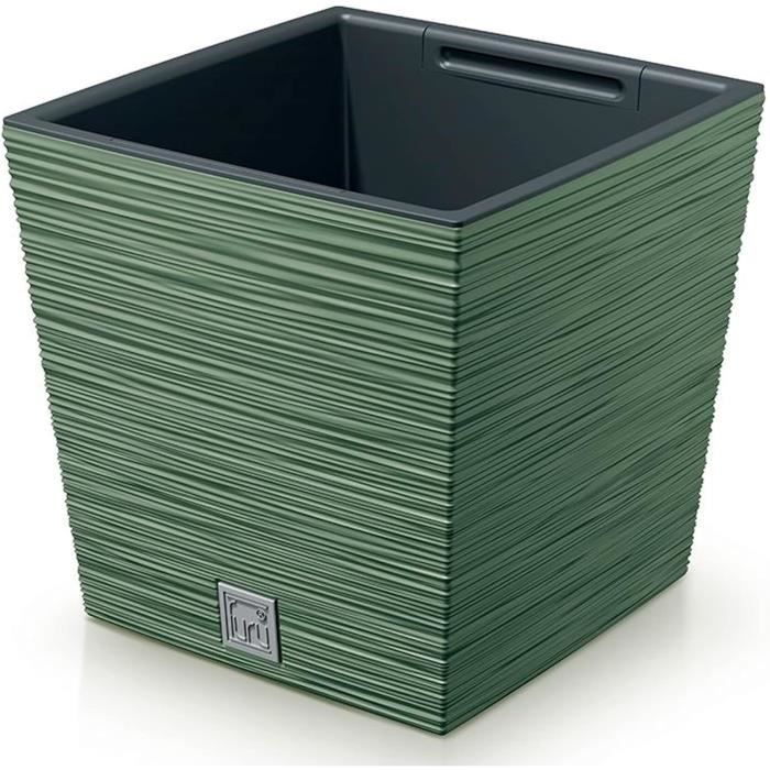 Pot de fleurs avec réserve d'eau 14L vert - Prosperplast - Furu[n1581 ...