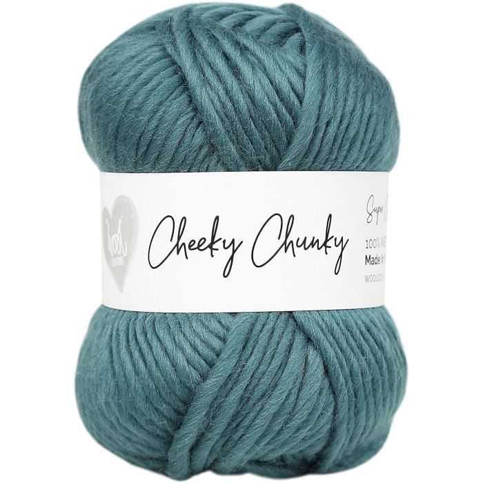 Cheeky Super Chunky Yarn – Laine mérinos super douce 100 % laine pour ...