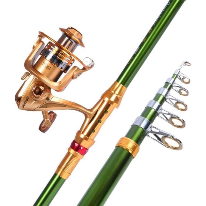 WEYE-Canne à Pêche Sea Rod Set Lancer Sea Rod Rod Canne à pêche Lancer ...