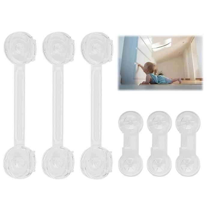 Kits Sécurité de Enfants, Loquets de sécurité pour bébé, 6 Pièces ...