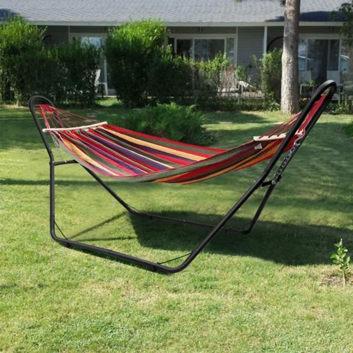 YIS Hamac sur Pied, Hamac Double Personnes, Support de Hamac pour ...