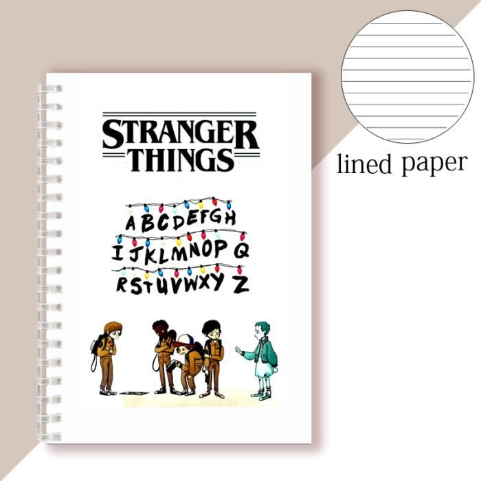 Cahier À Spirale Avec Motif Stranger Things Saison 2, Friends Don't Lie ...